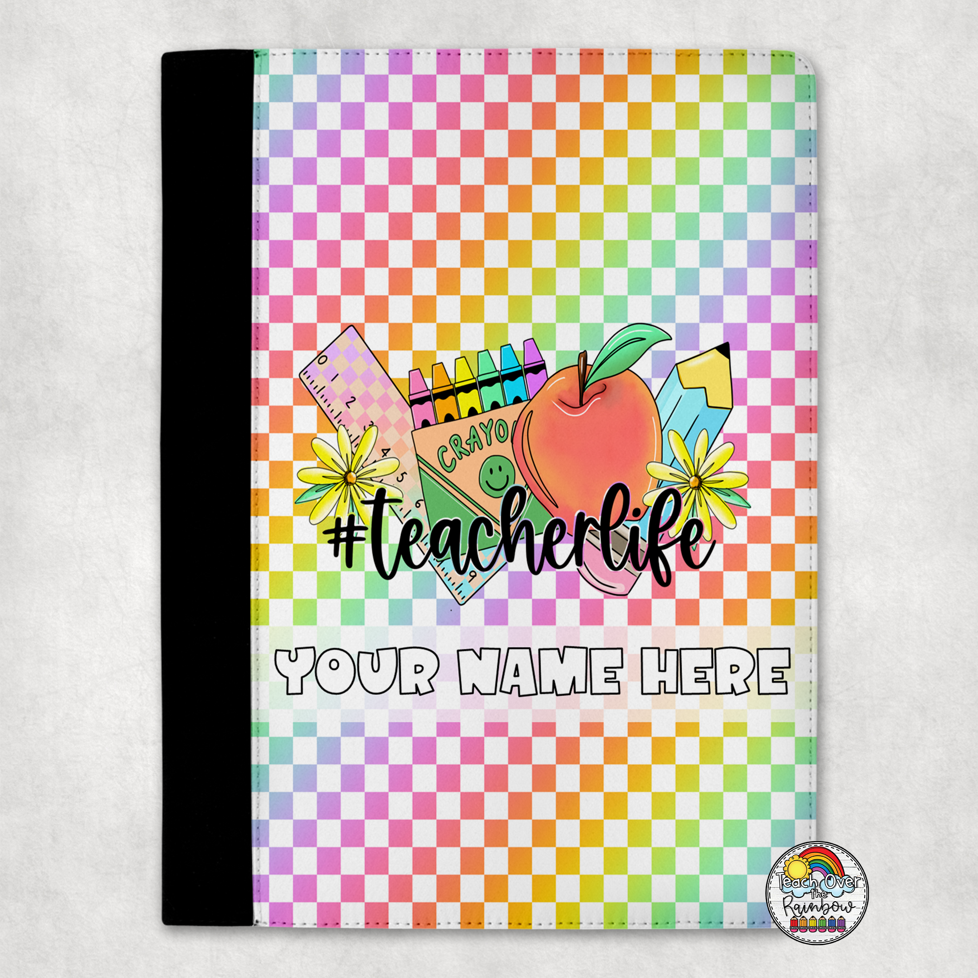 Rainbow Checker Supplies Portfolio – Teach Over the Rainbow
