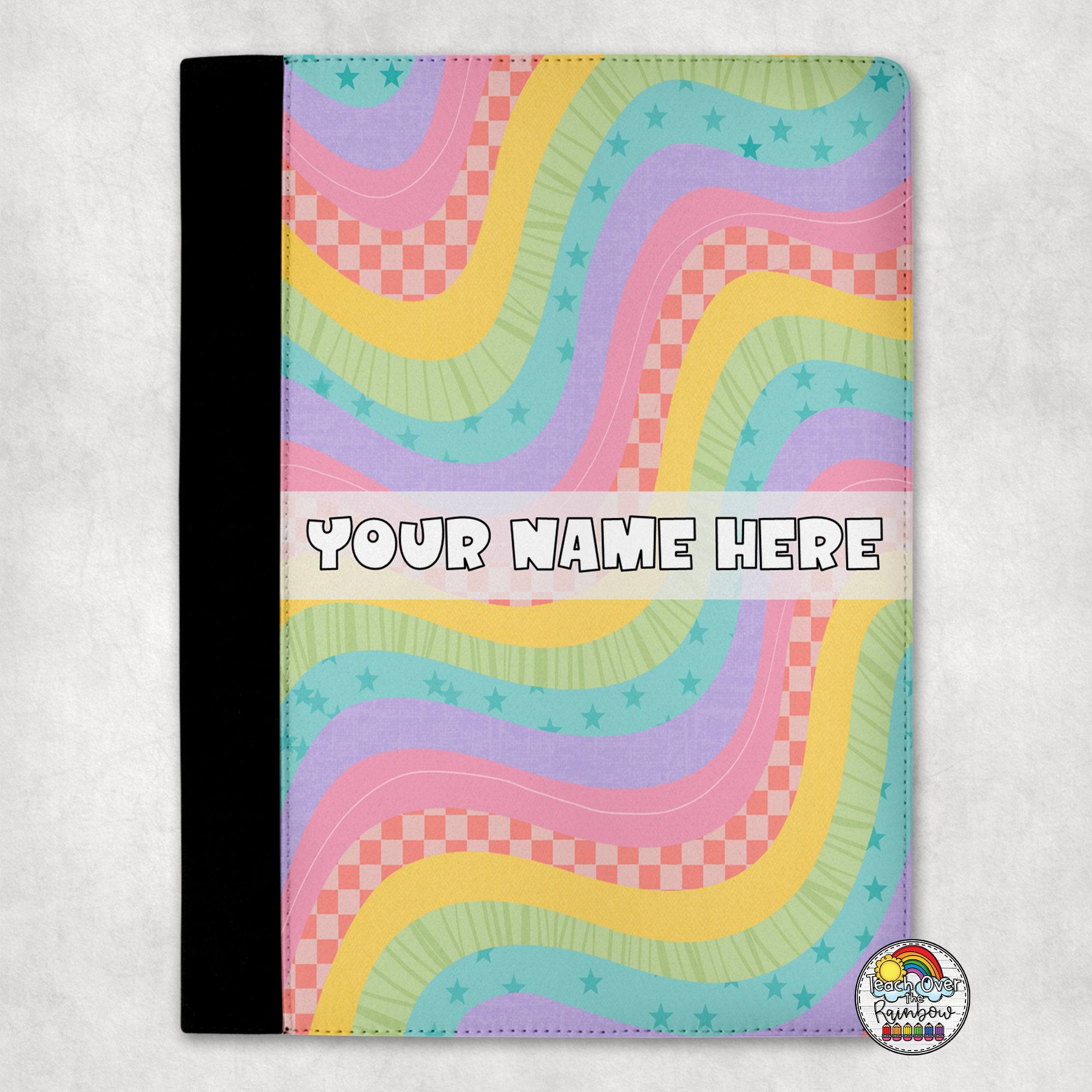 Retro Rainbow Portfolio – Teach Over the Rainbow