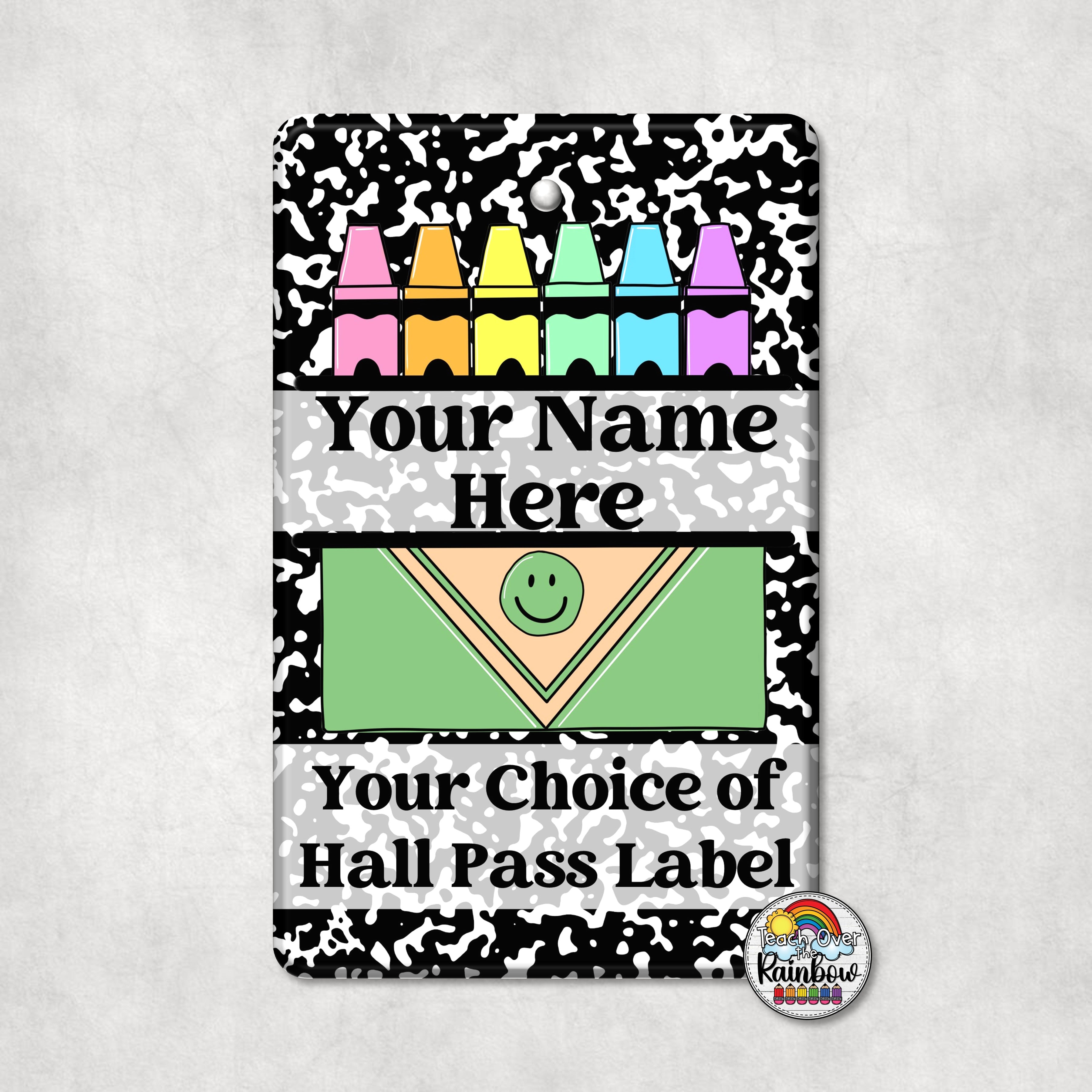 Pastel Crayons- Single Pass – Teach Over the Rainbow