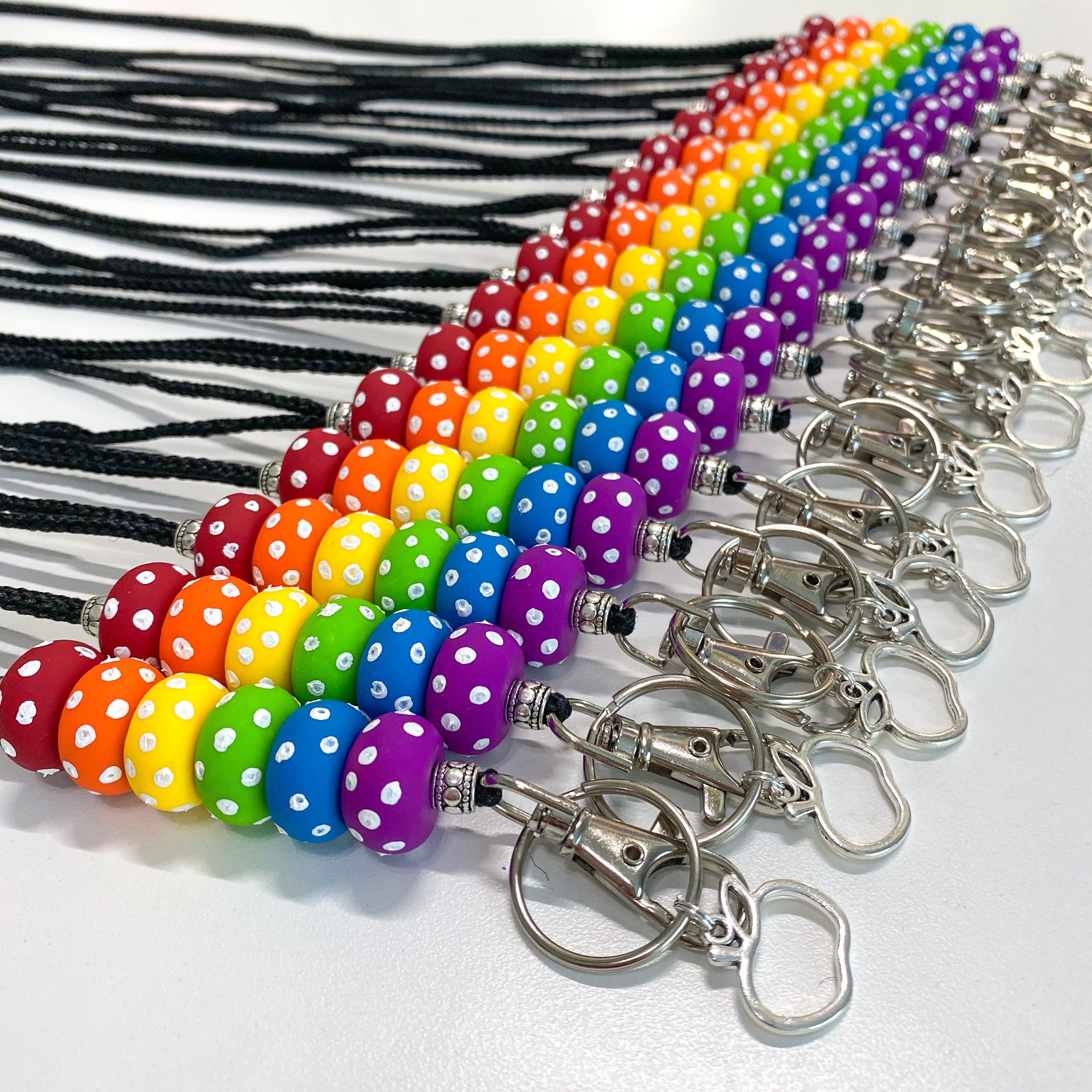 Rainbow Polka Dots – Teach Over the Rainbow
