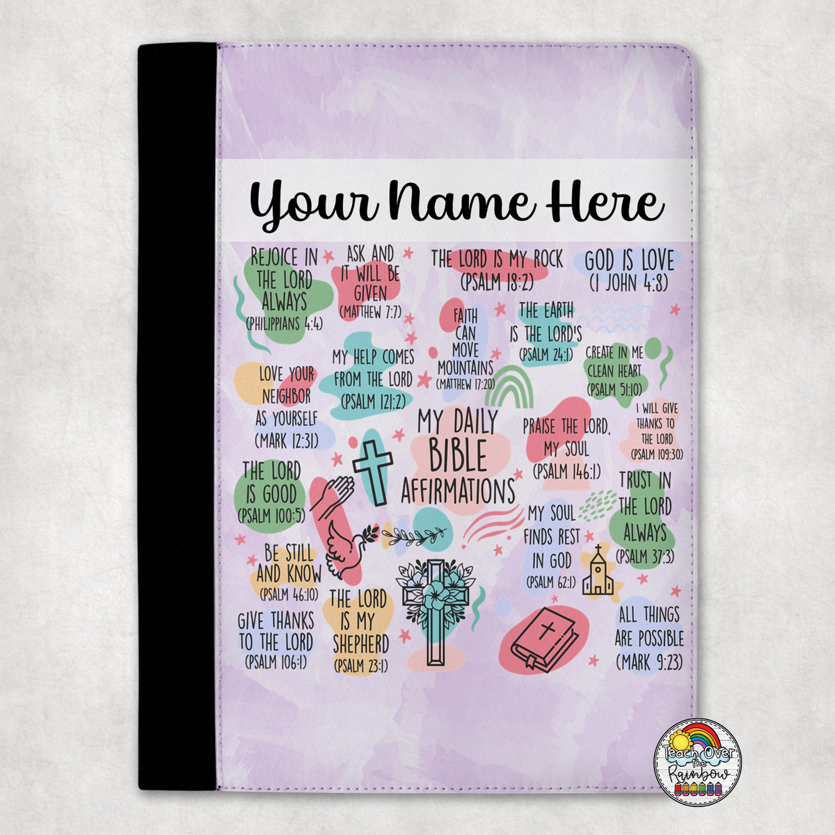 Bible Affirmations Portfolio| Teach Over the Rainbow