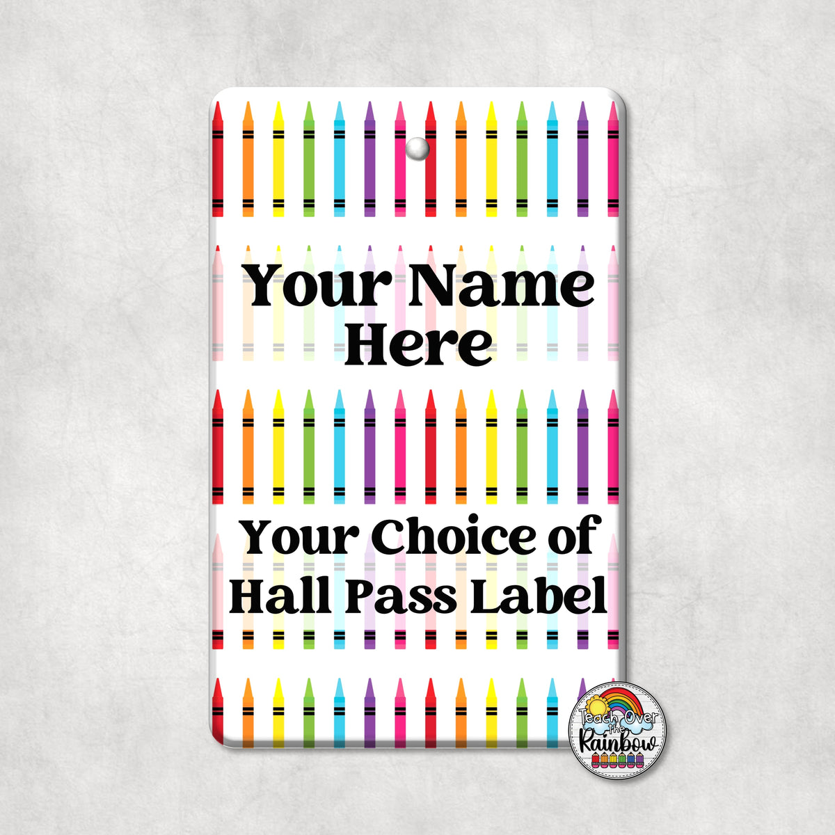 All the Crayons-Single Pass| Teach Over the Rainbow