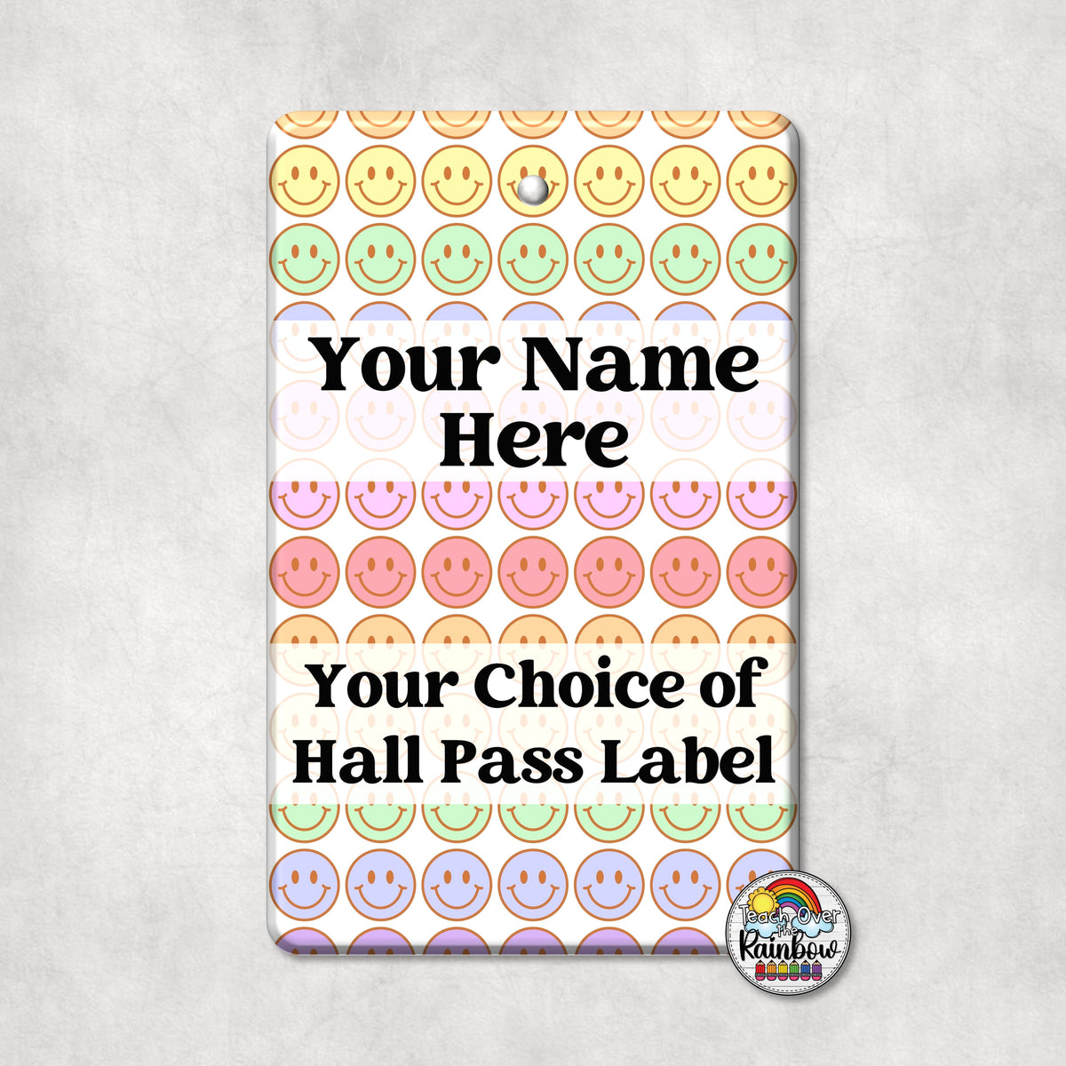 Rainbow Smiles 2-Single Pass| Teach Over the Rainbow