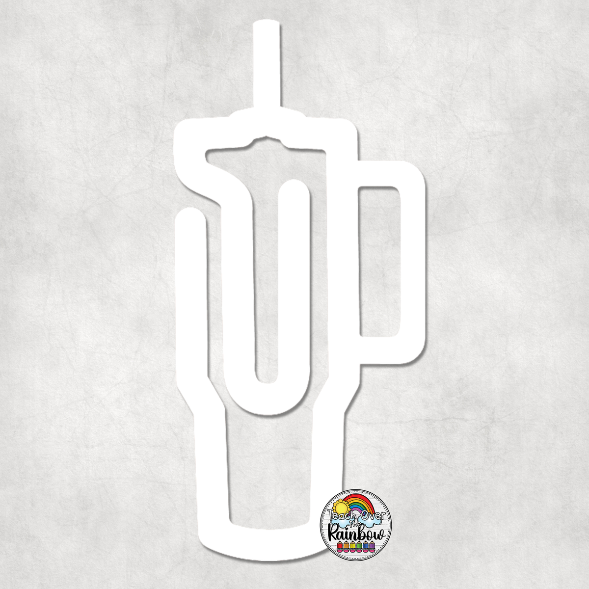 Sublimation Acrylic Paperclip Blanks| Teach Over the Rainbow